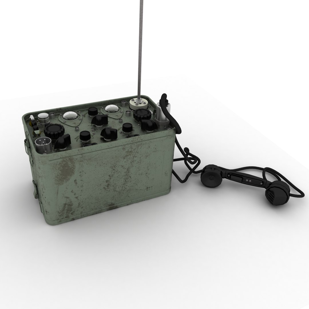 3D Model Radio Station Rbm - TurboSquid 1154410