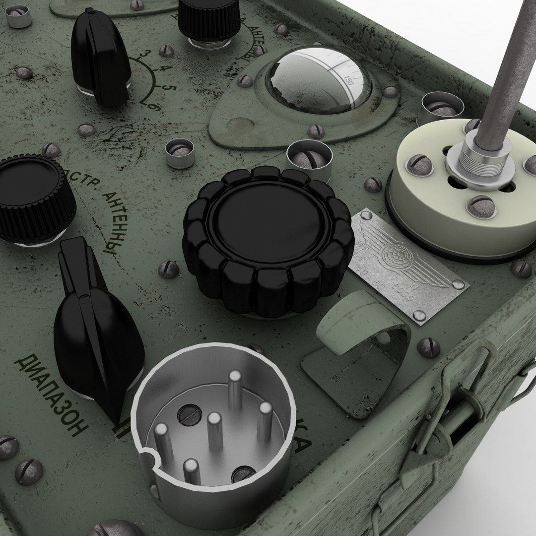 3D Model Radio Station Rbm - TurboSquid 1154410