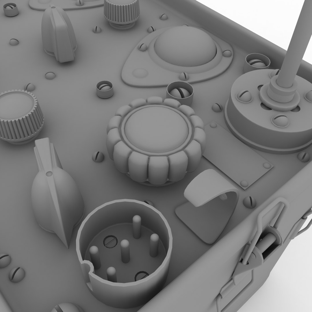 3D Model Radio Station Rbm - TurboSquid 1154410