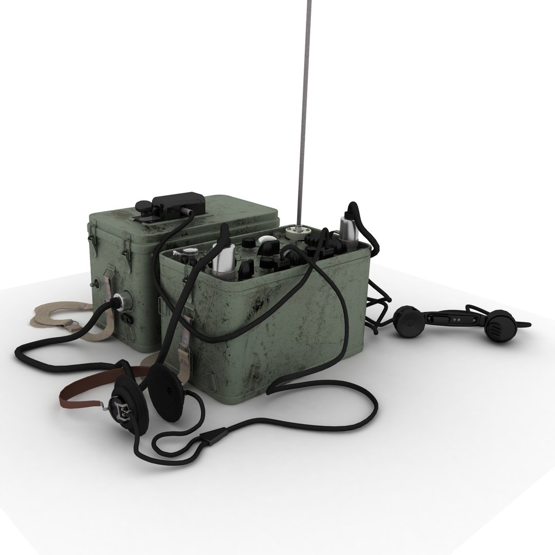 3D Model Radio Station Rbm - TurboSquid 1154410