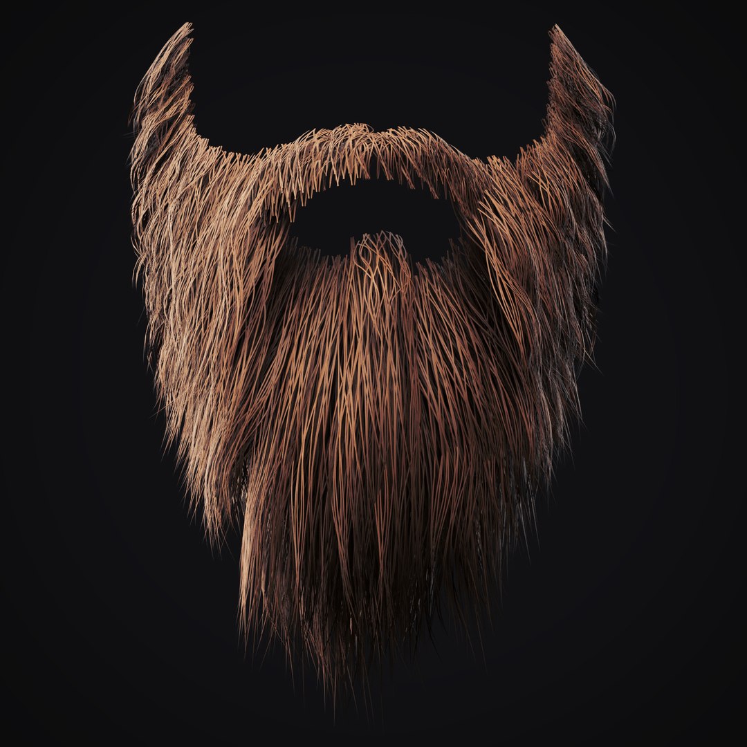 Beard 16 3D Model - TurboSquid 1489873