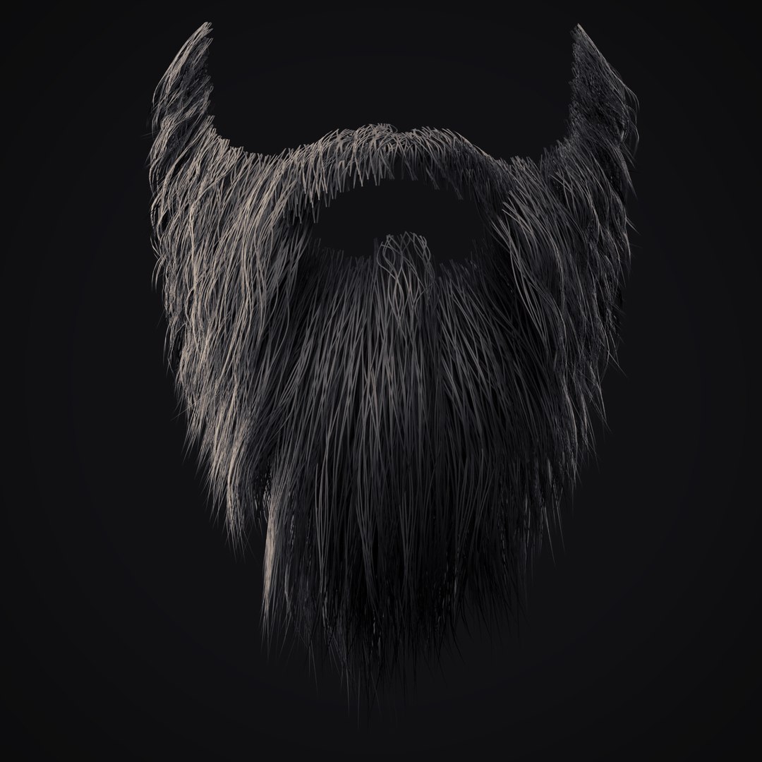 Beard 16 3D Model - TurboSquid 1489873