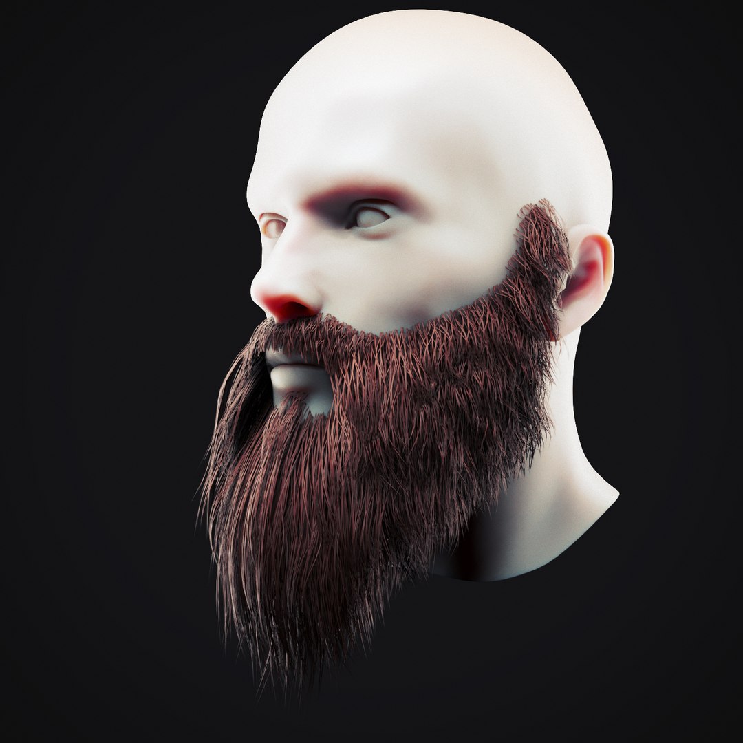 Beard 16 3D Model - TurboSquid 1489873