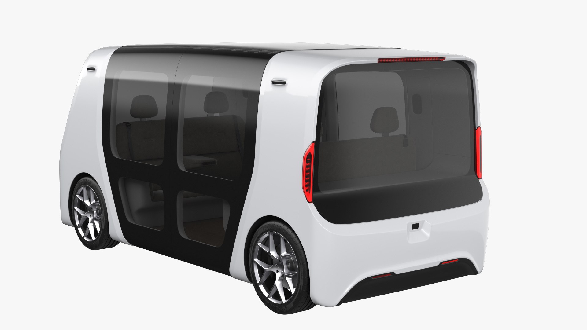 Self-Driving Shuttle Concept 2 3D Model - TurboSquid 2035412