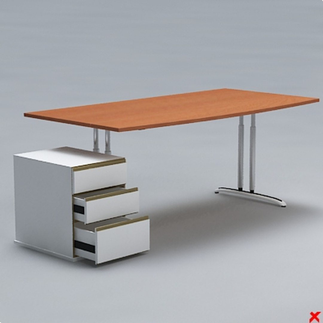Office Table Dxf Free