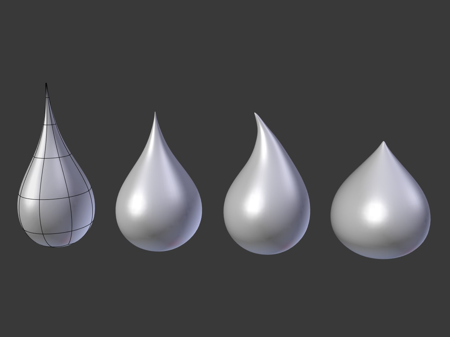 Water Drop 3D - TurboSquid 1261286