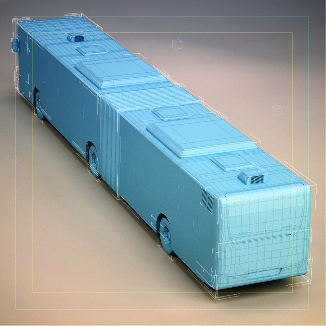3d model citaro bus