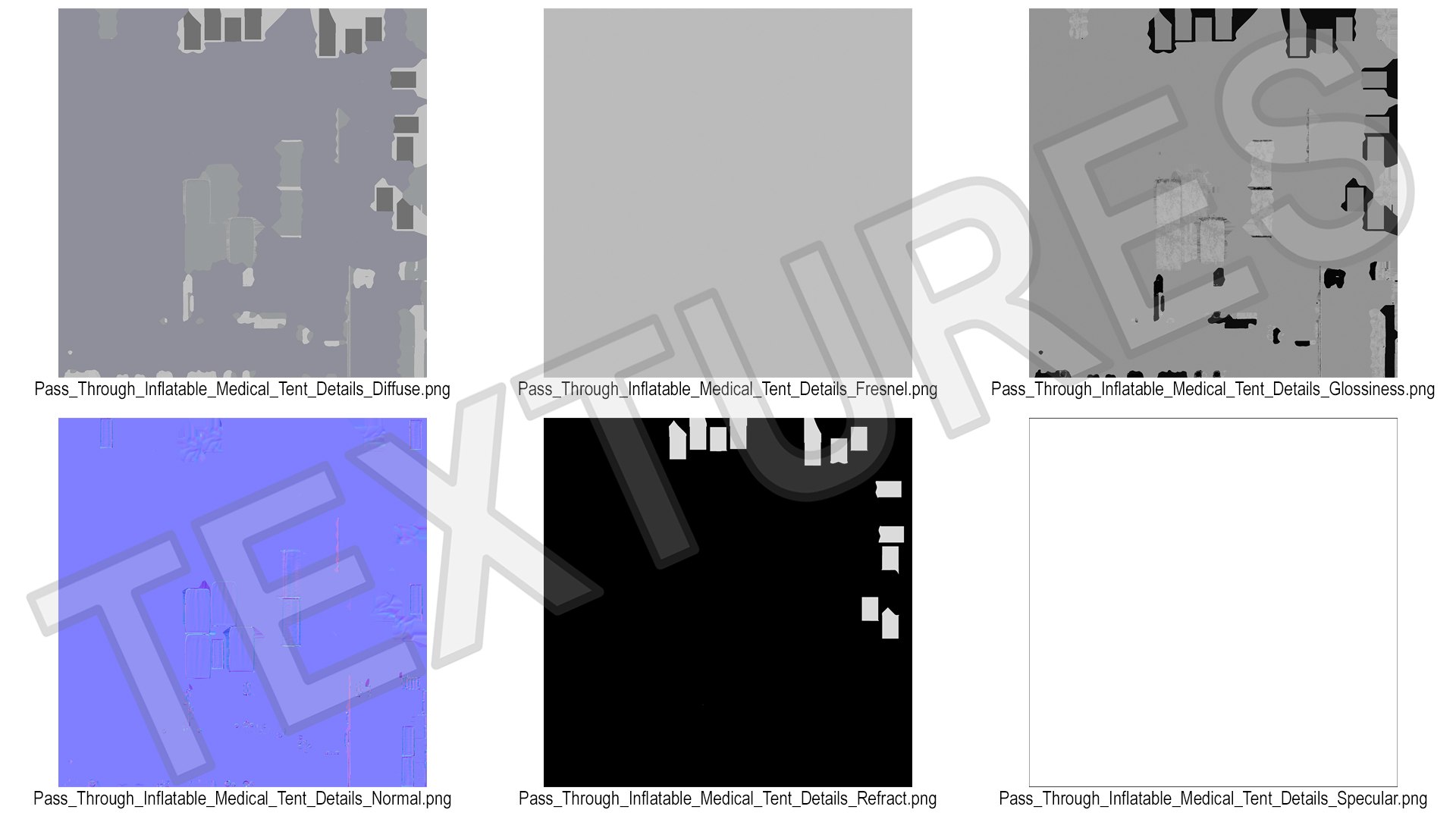 Quarantine Inflatable Tent Closed 3D - TurboSquid 2250322