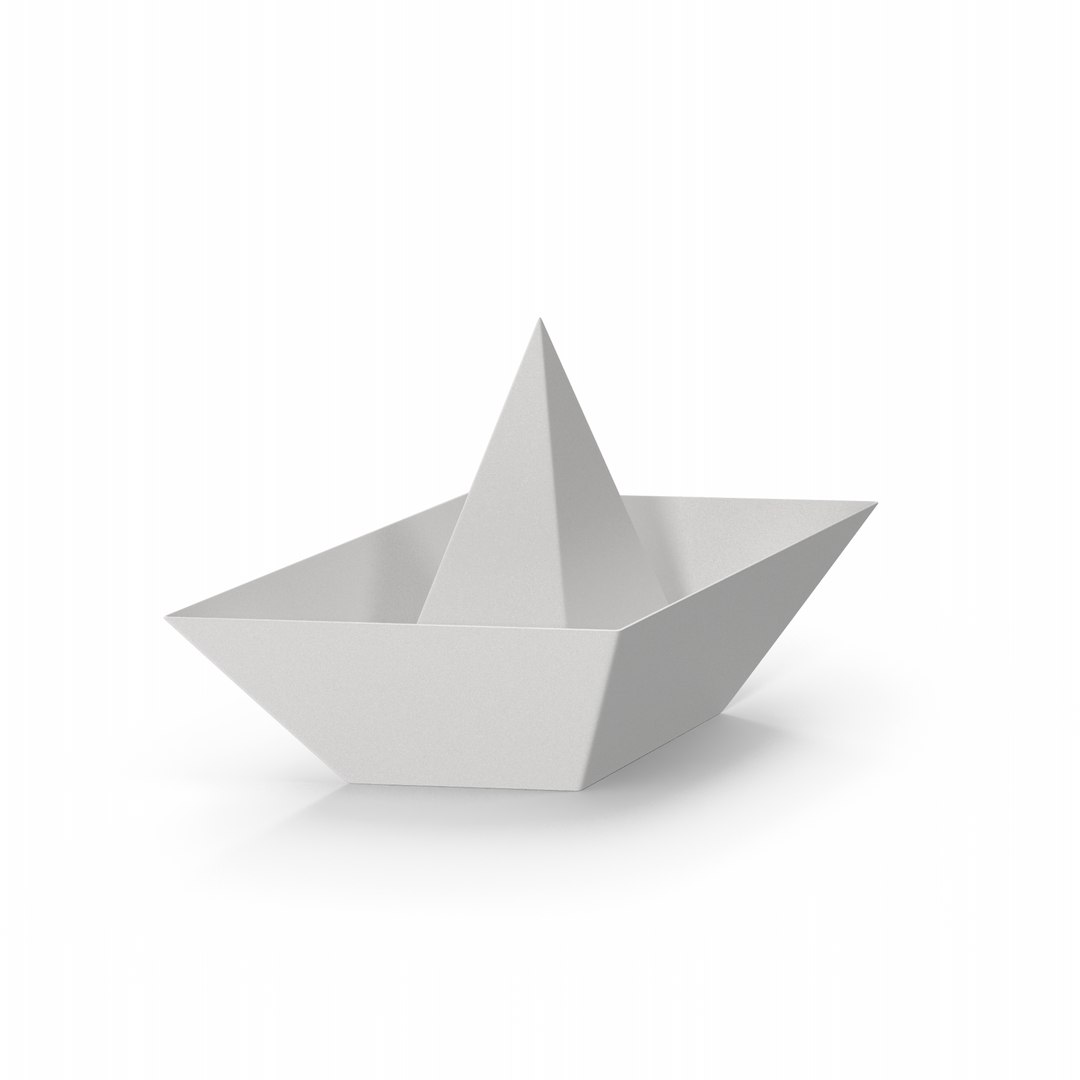 3D Paper Ship Model - TurboSquid 2210059