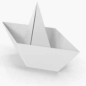 Free 3D -Paper-Boat Models | TurboSquid