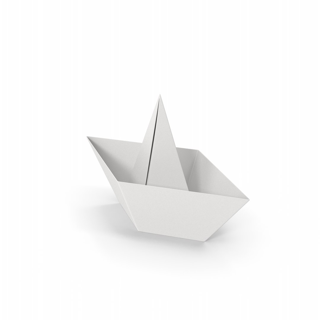 3D Paper Ship Model - TurboSquid 2210059