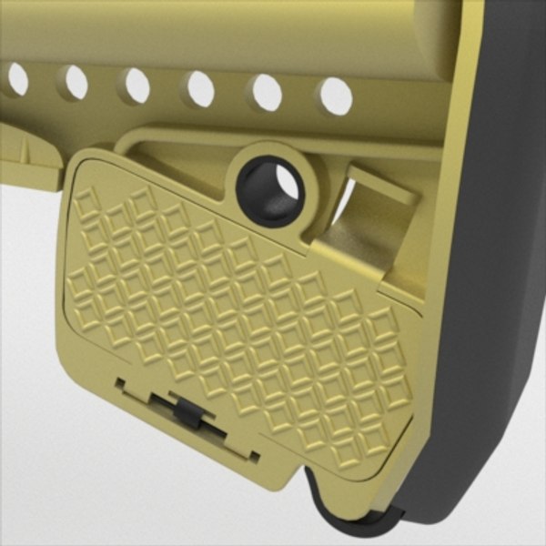 modelo 3d Bushmaster Rifle de interdicción urbana con EOTech EOLAD-1V Vista de arma holográfica ...