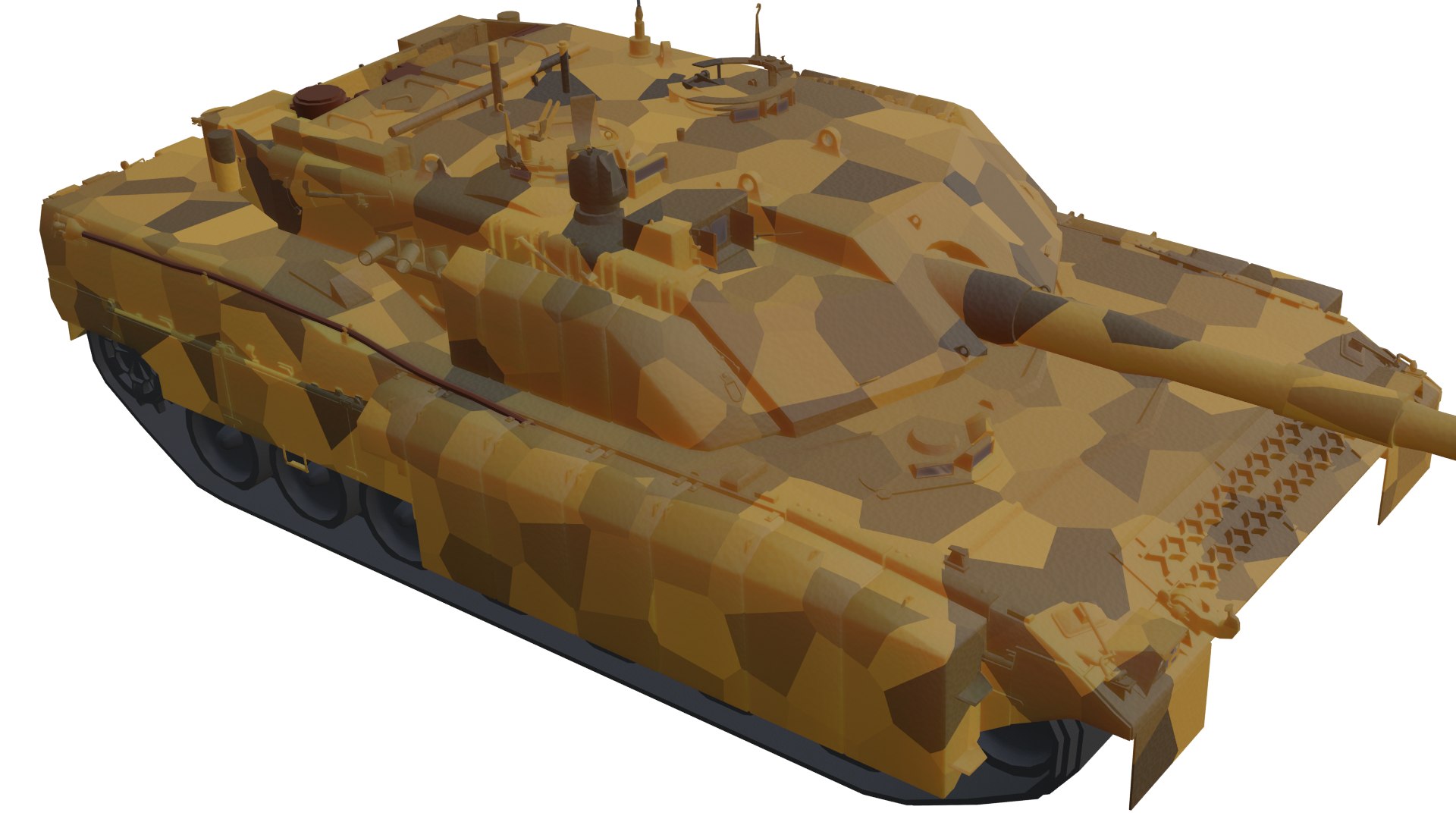Tank C1 Ariete Army Model - TurboSquid 1851831