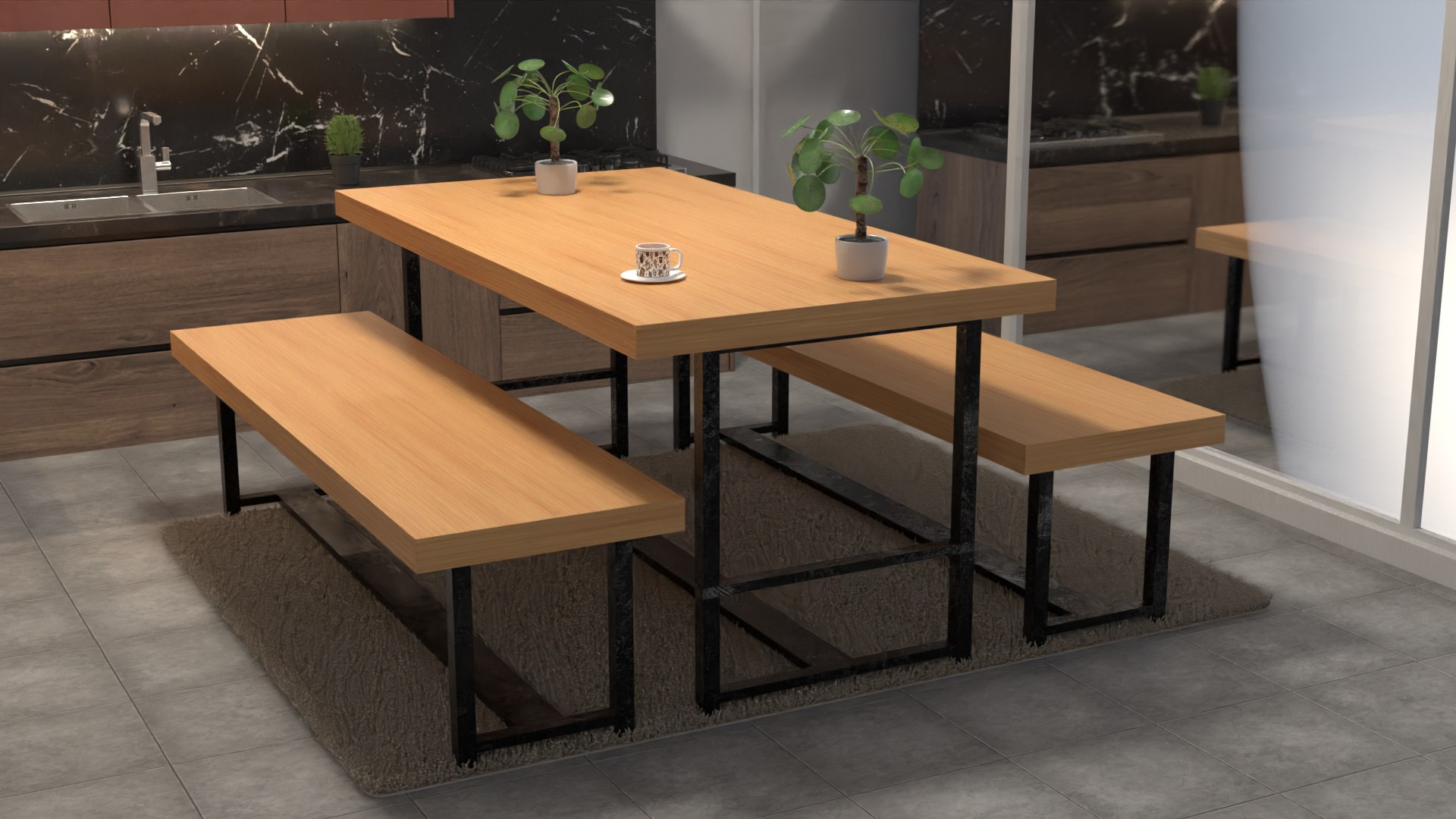 Low Poly Table Design 7 3D - TurboSquid 2120080