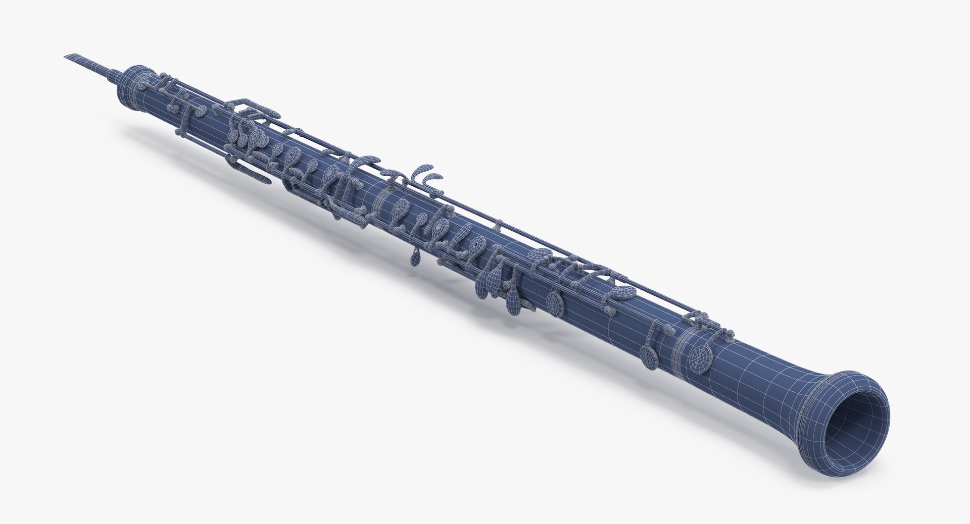 Oboe Notes 3d Model