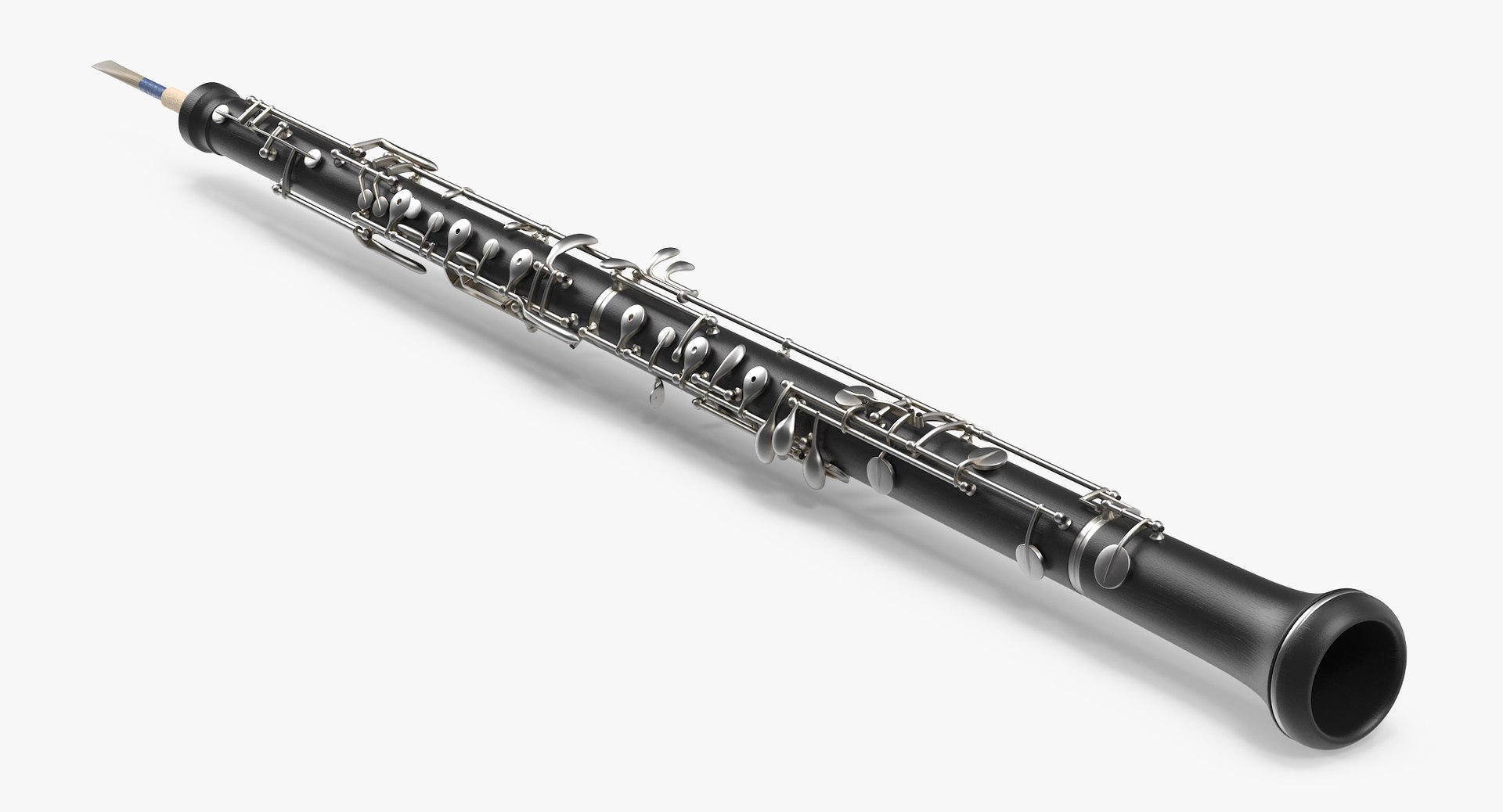 Oboe Notes 3d Model