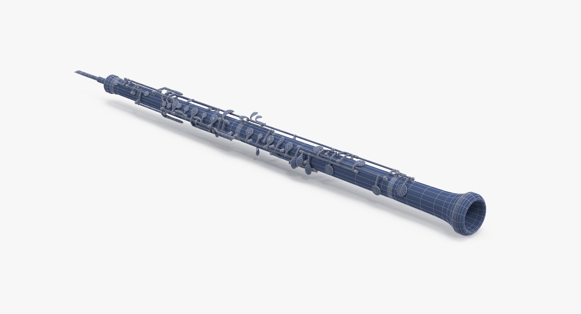 Oboe Notes 3d Model