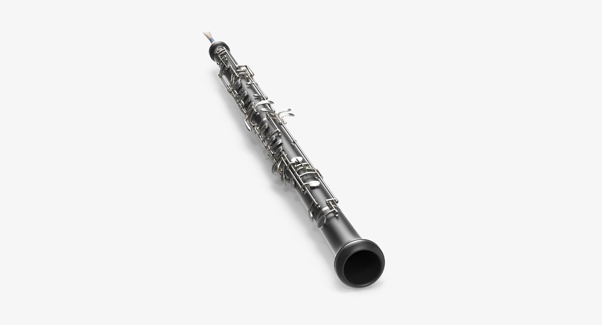 Oboe Notes 3d Model