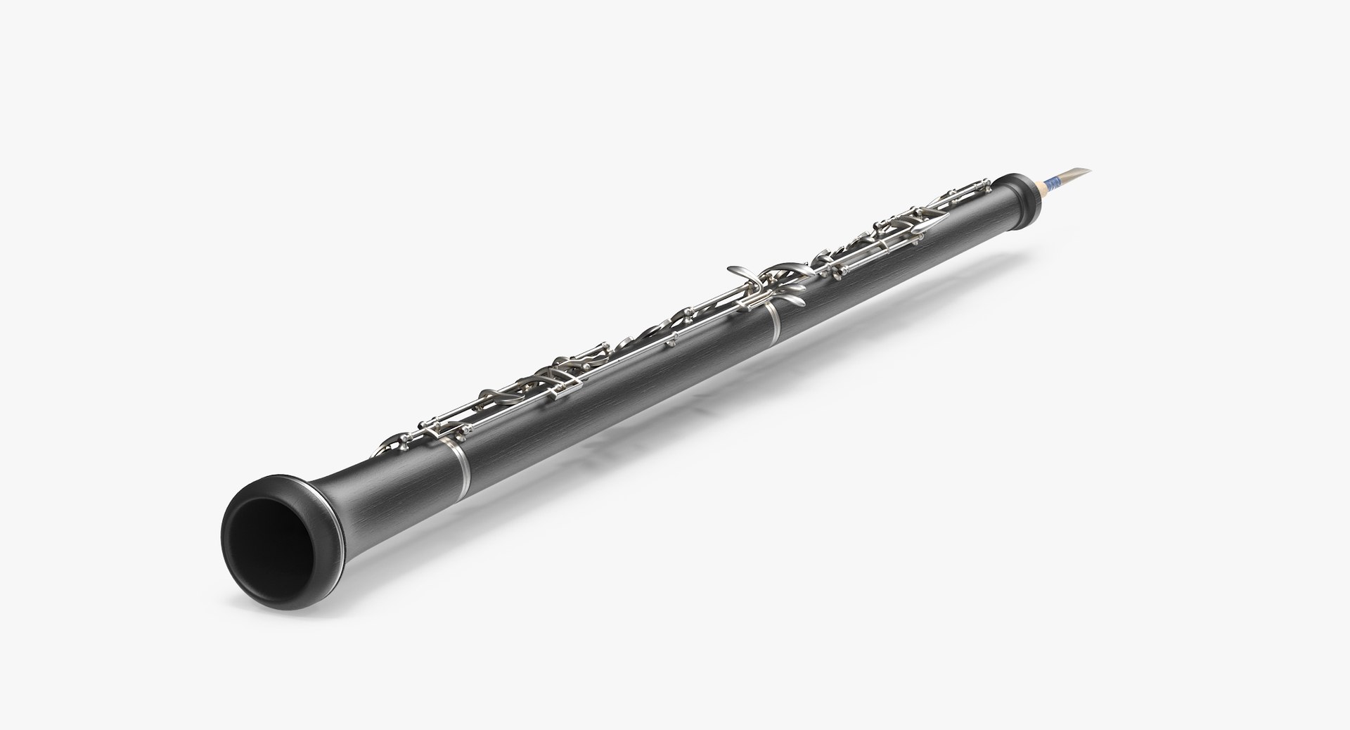 Oboe Notes 3d Model