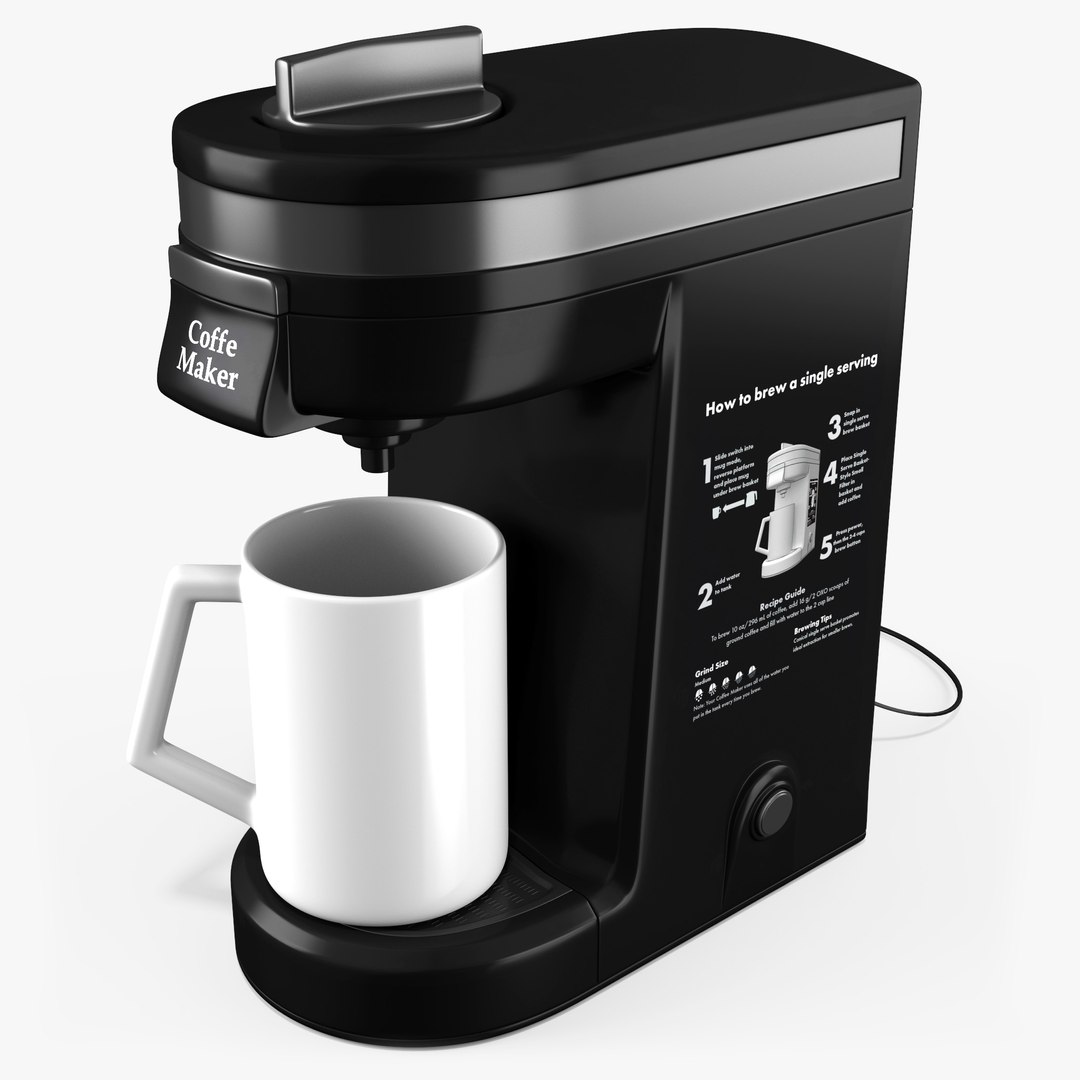 Coffee Maker 8K PBR Textures 3D - TurboSquid 2009699