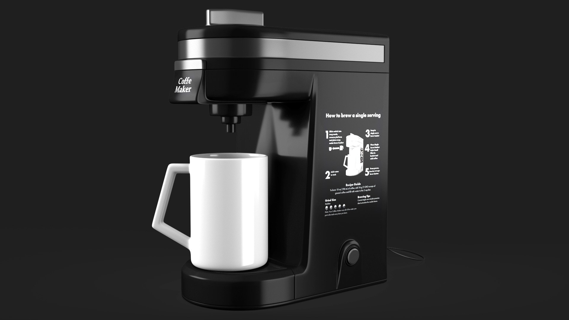 Coffee Maker 8K PBR Textures 3D - TurboSquid 2009699