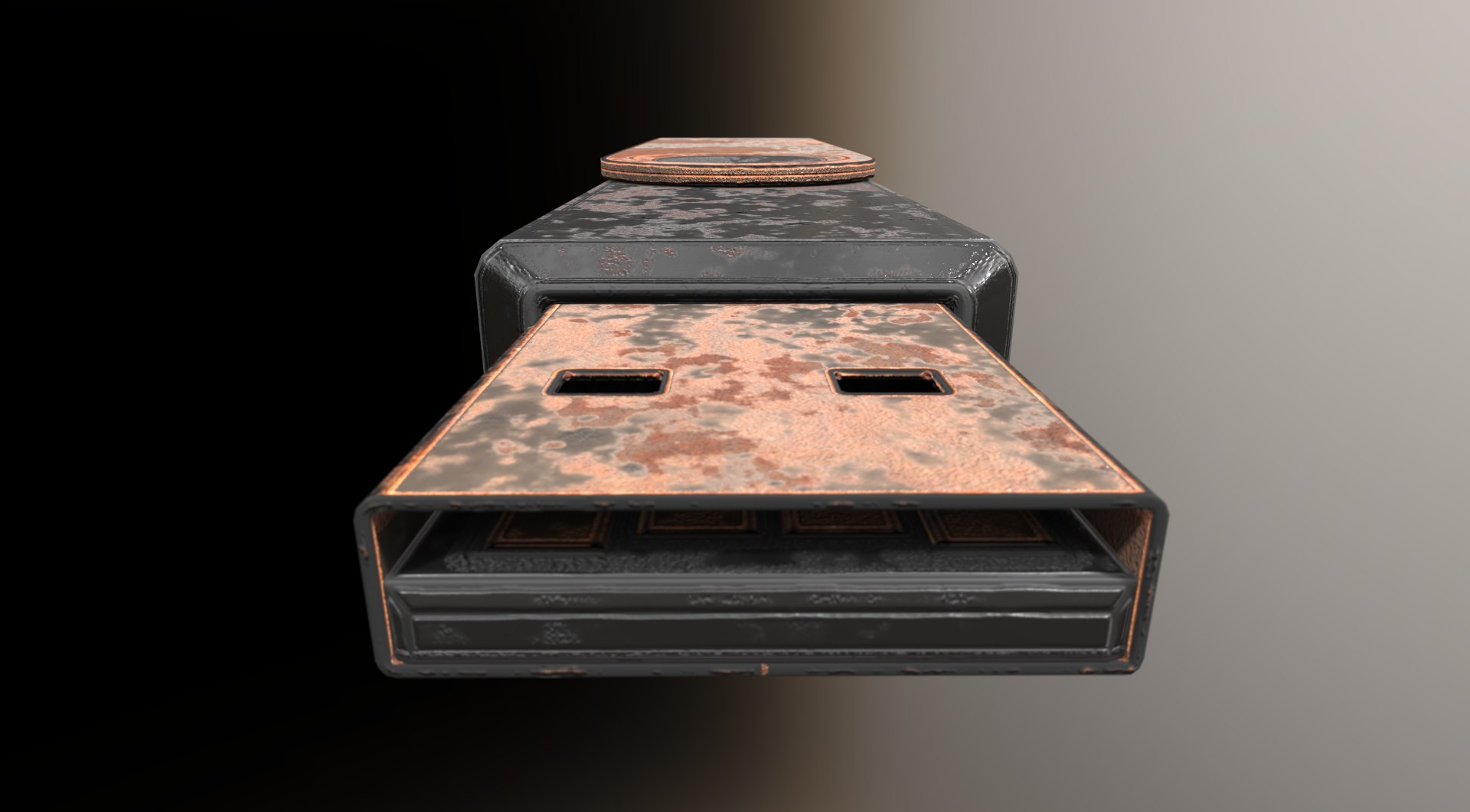 version usb stick rusty 3d 3ds