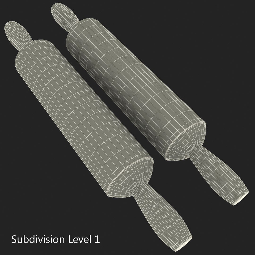 Rolling Pin 4 3d Max