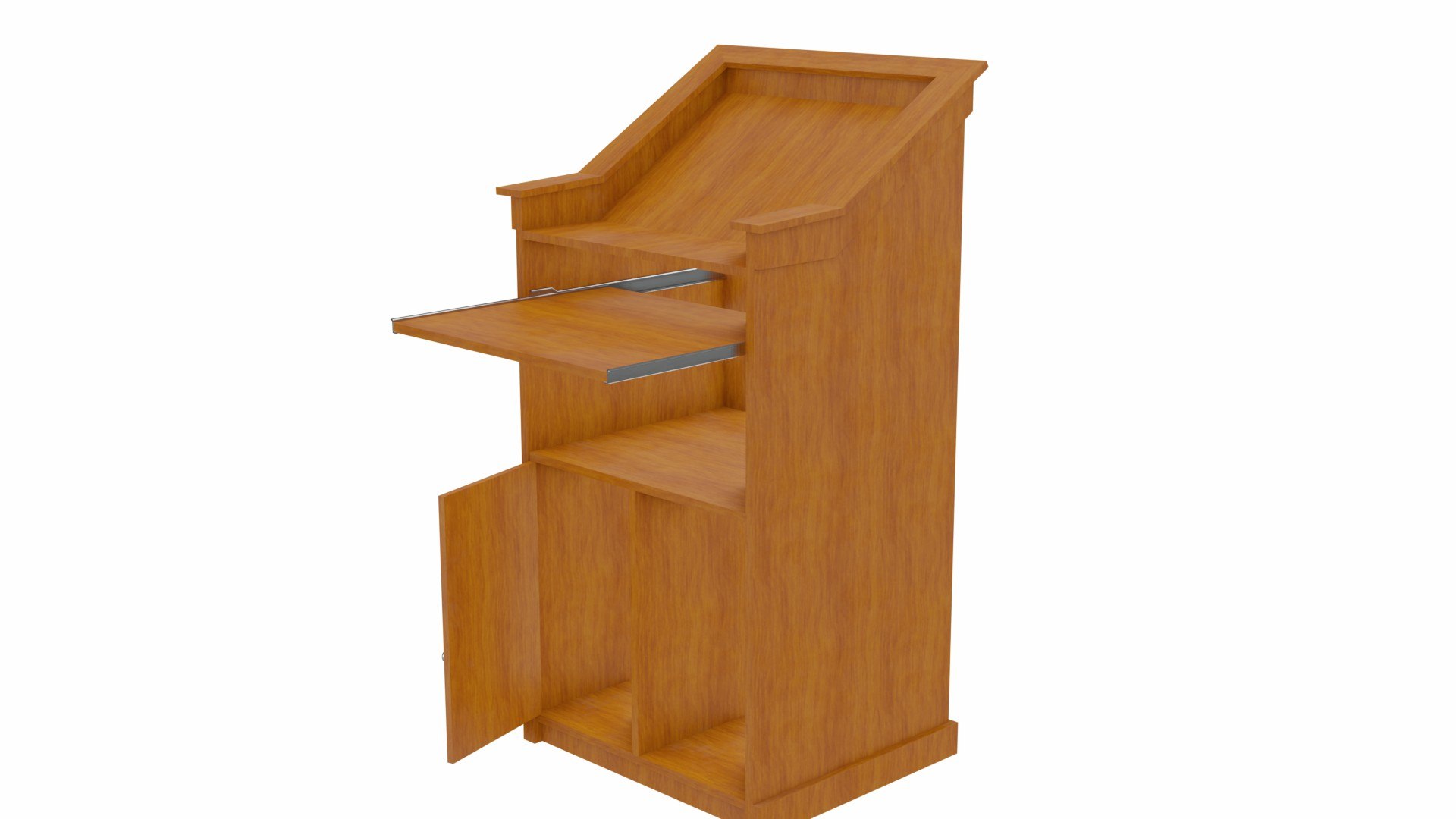 3D Lectern Model - TurboSquid 1742645