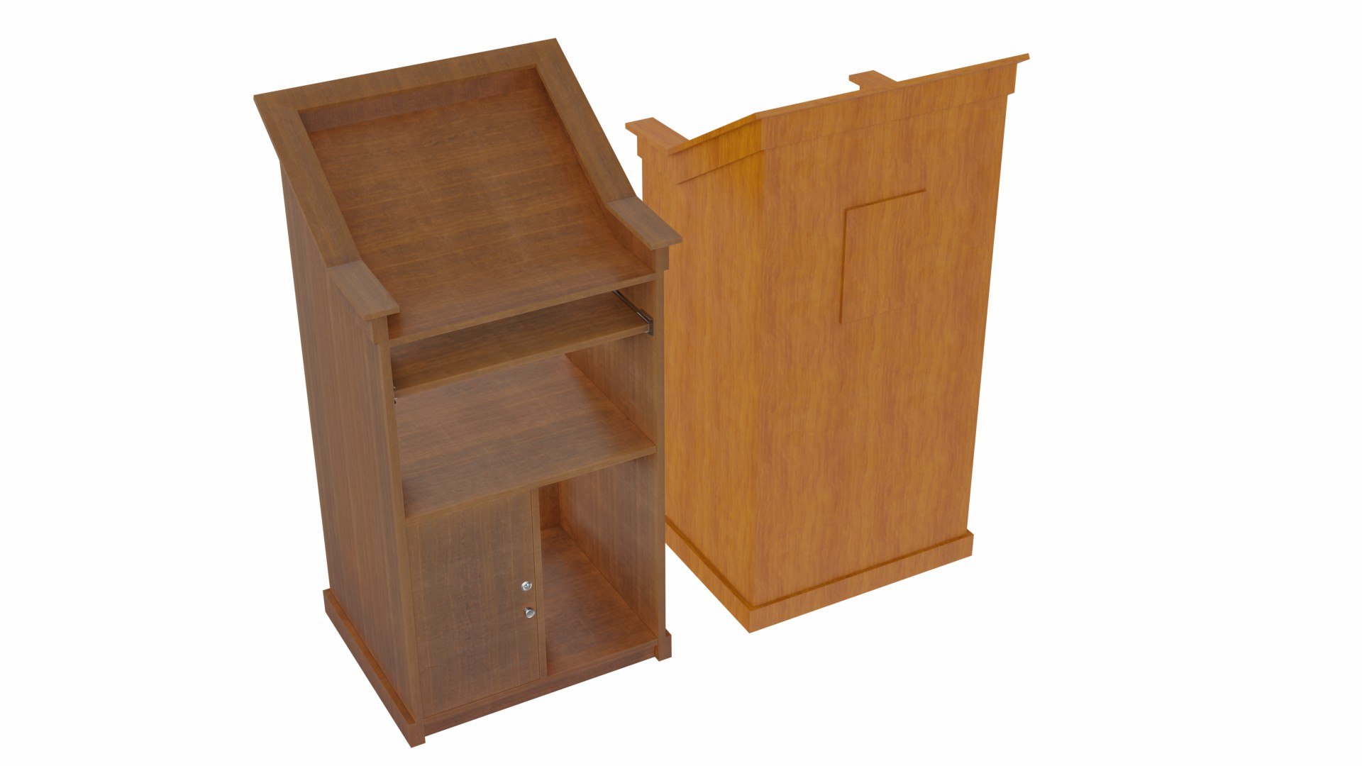 3D Lectern Model - TurboSquid 1742645