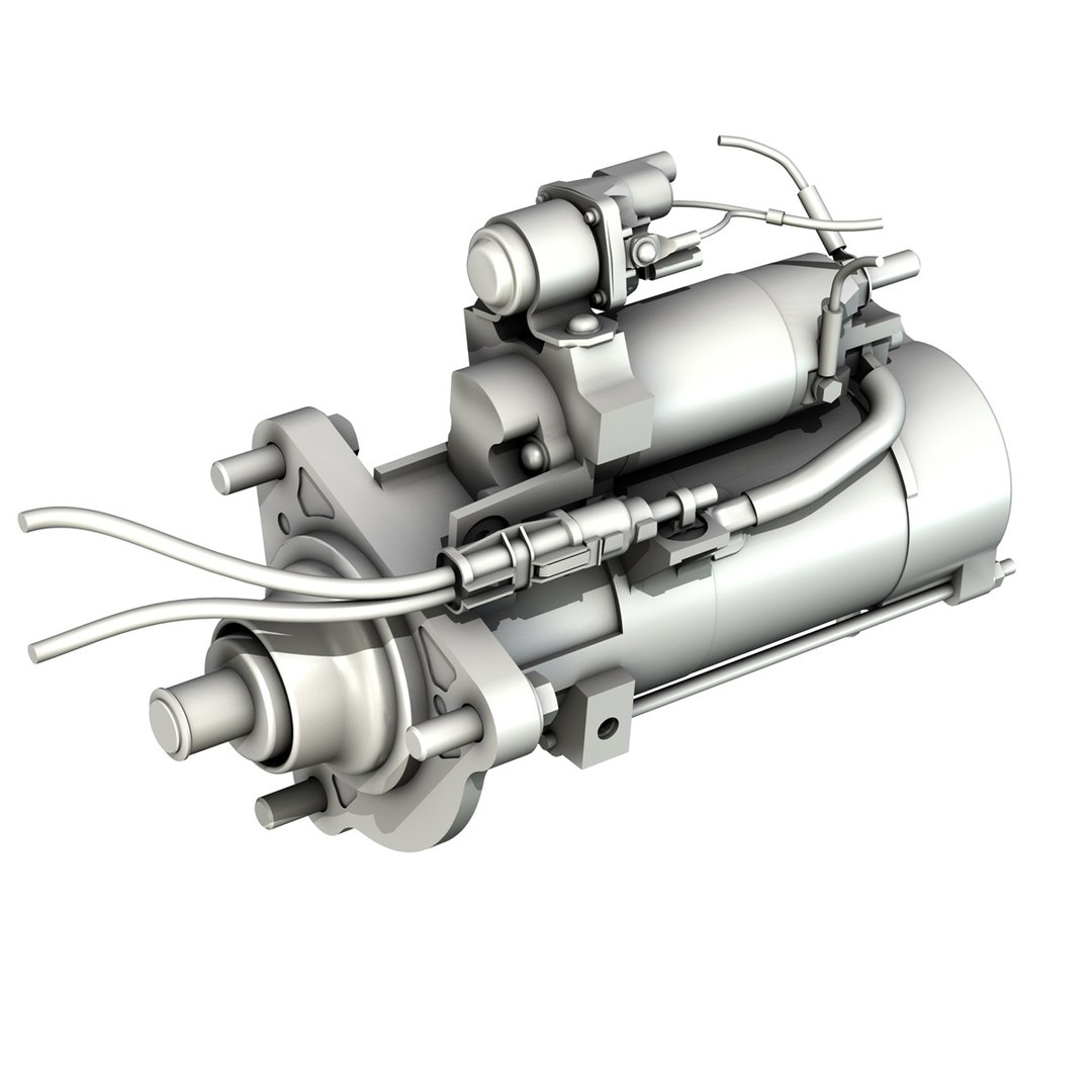 c4d starter motor engines