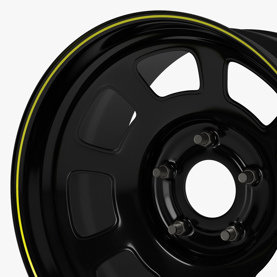 Stock Car Wheel 3D Model - TurboSquid 1337081