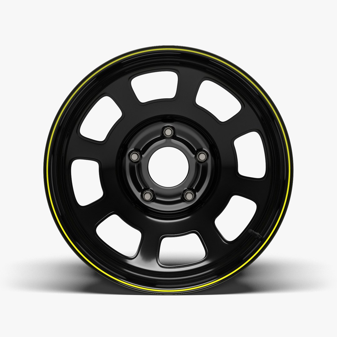 Stock Car Wheel 3D Model - TurboSquid 1337081