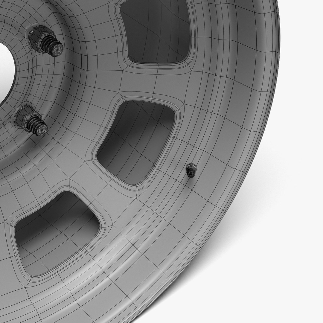 Stock Car Wheel 3D Model - TurboSquid 1337081