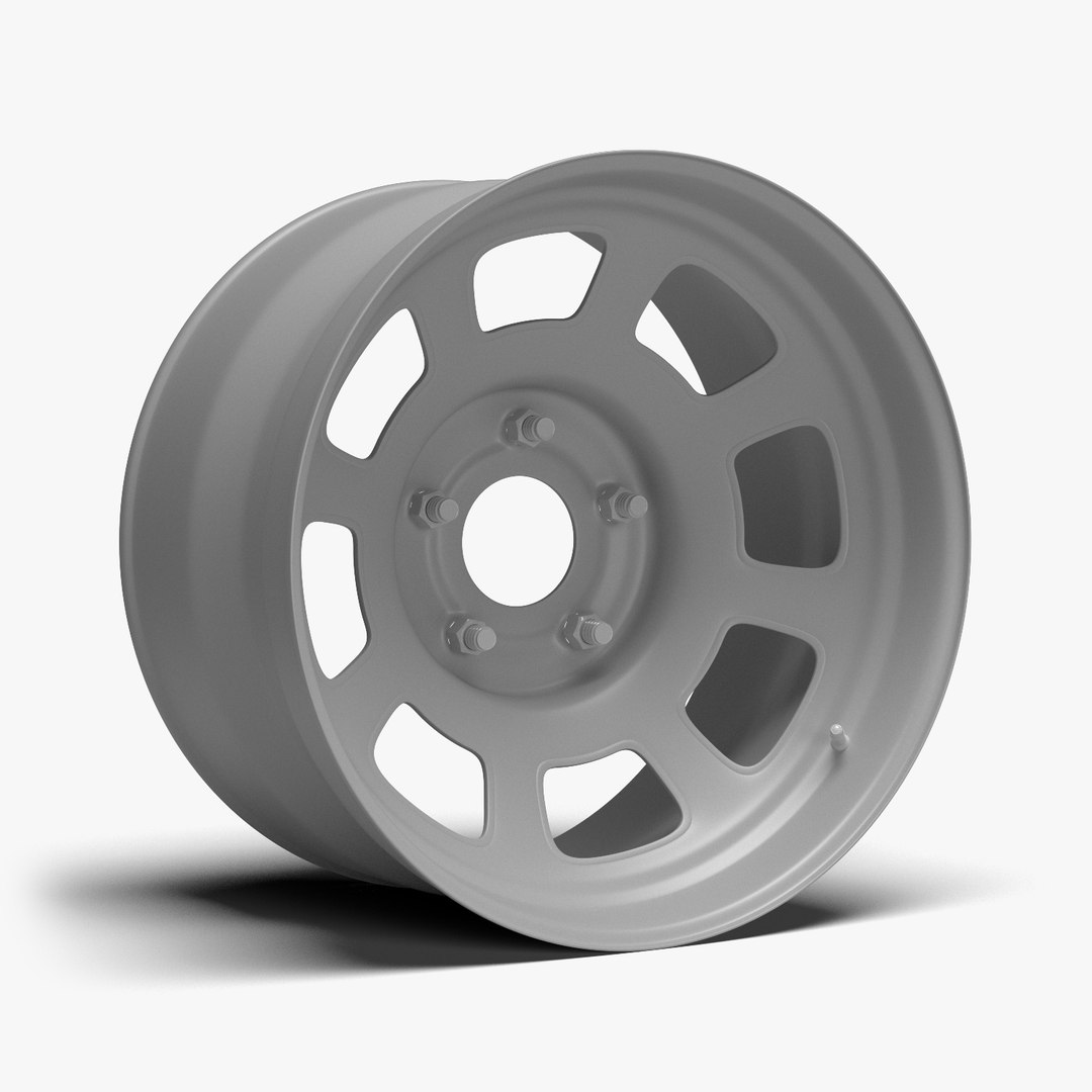 Stock Car Wheel 3D Model - TurboSquid 1337081