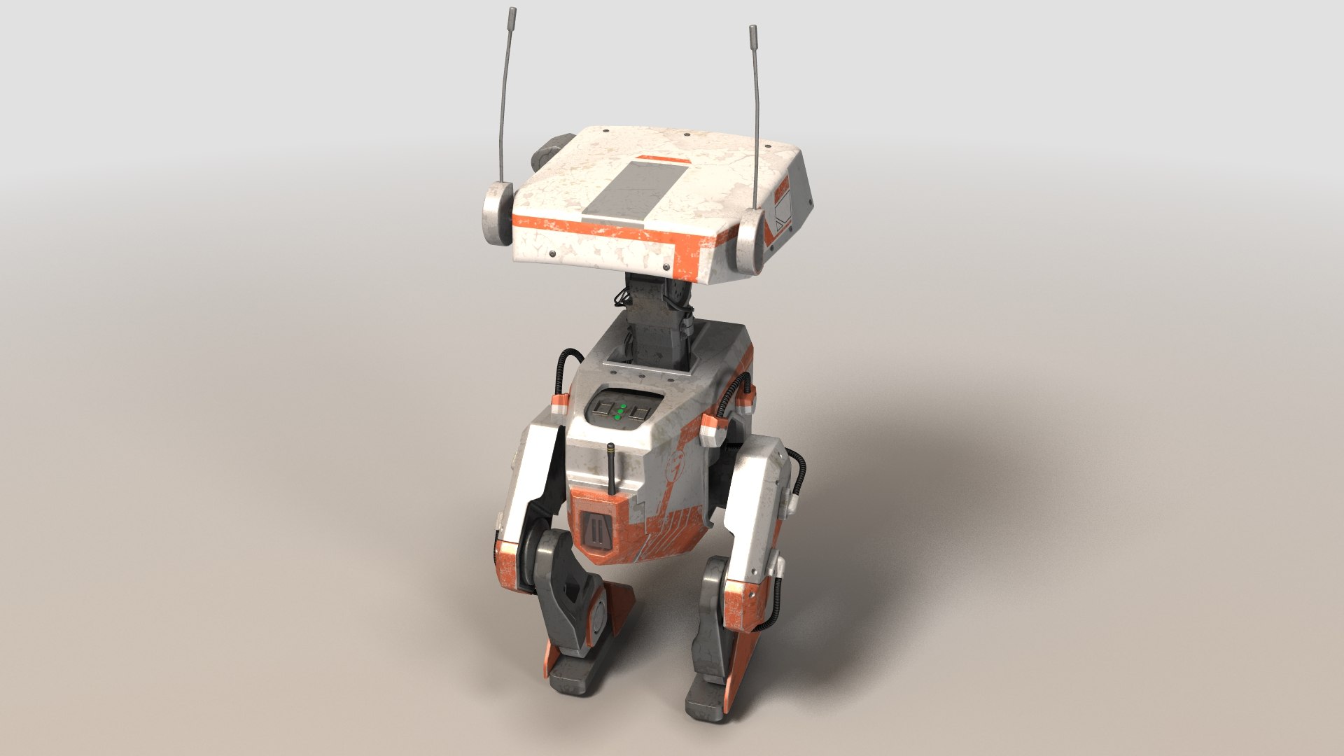 Disney BDX Droid 3D Model - TurboSquid 2396370
