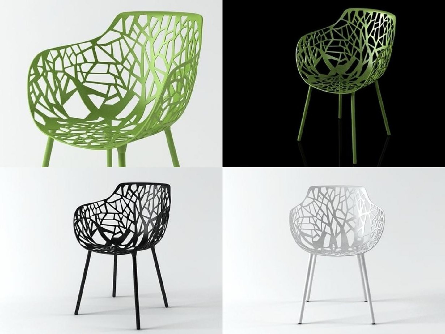 3D Forest Armchair - TurboSquid 1180474