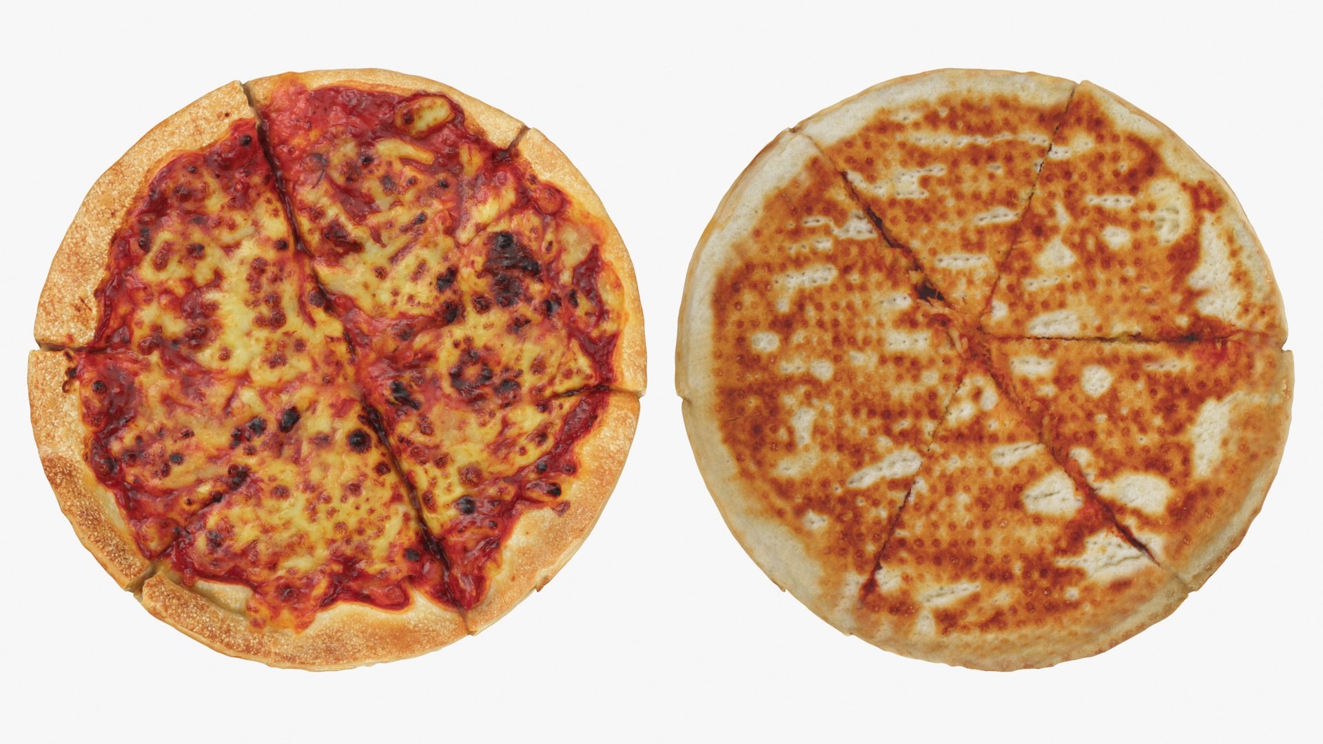 Cheese Pizza In White Box 2 3D Model - TurboSquid 2313572