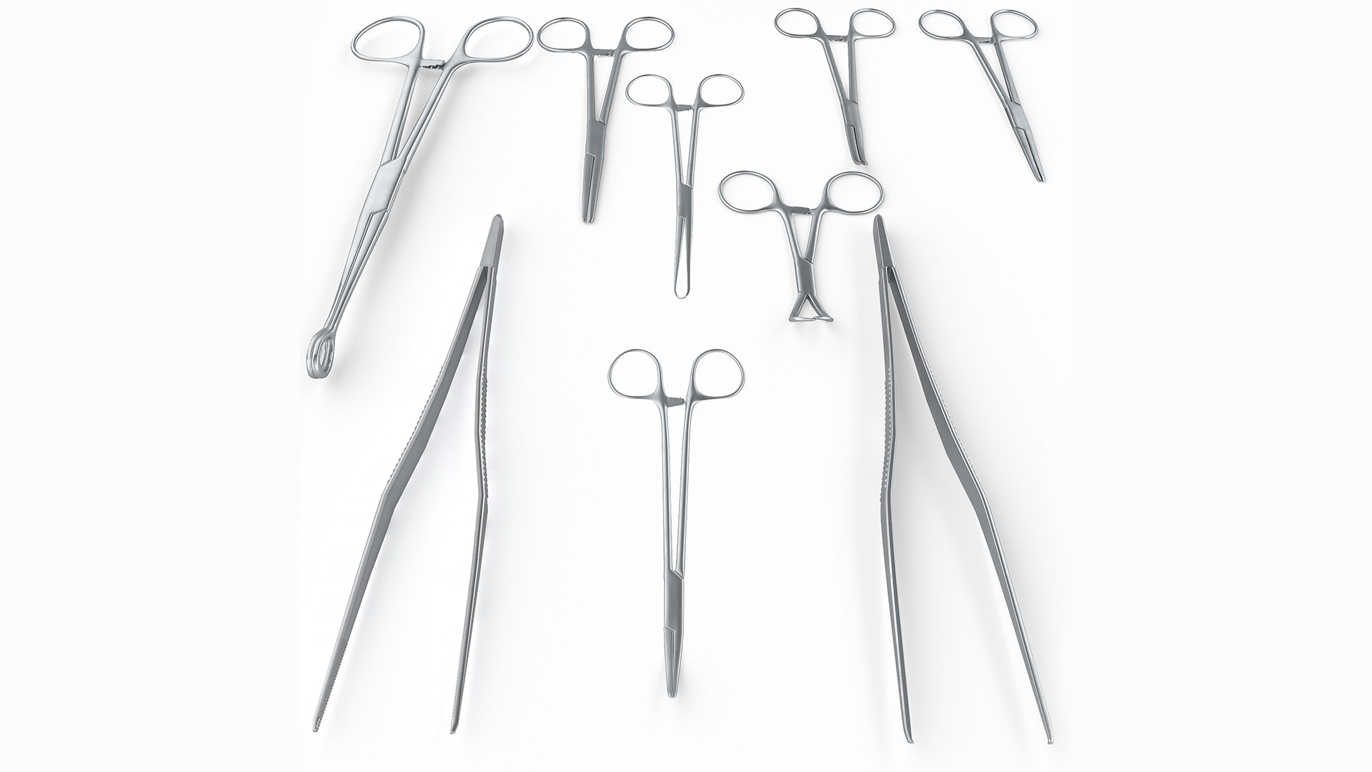 Surgical Instruments Set 3D Model - TurboSquid 1985530