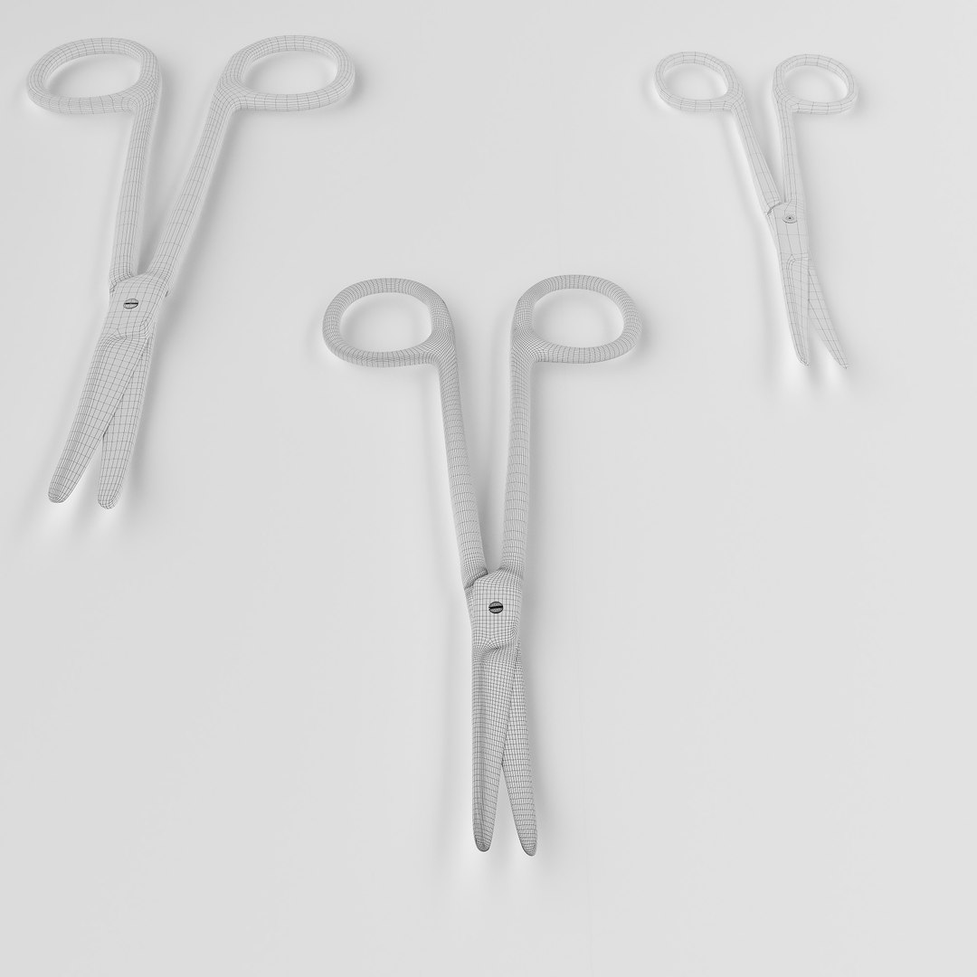 Surgical Instruments Set 3D Model - TurboSquid 1985530