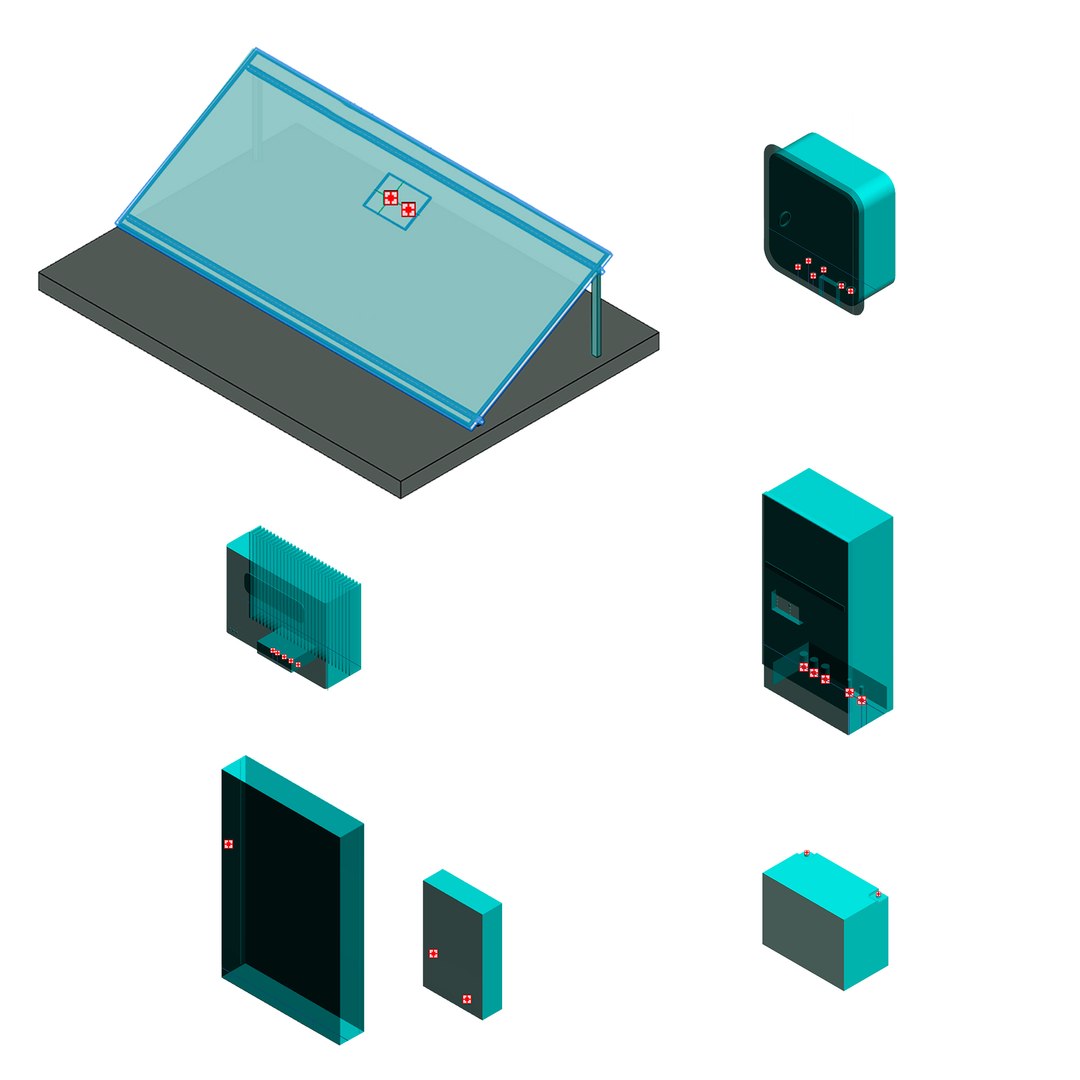 Complete Parametric Solar Panel System Pack For Revit Fully BIM Ready ...