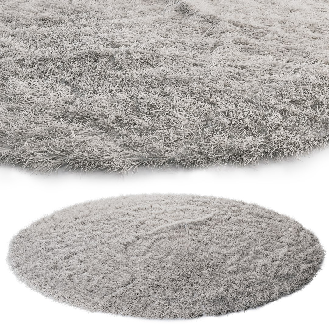 Cozy Fur Carpet Model - TurboSquid 2118645