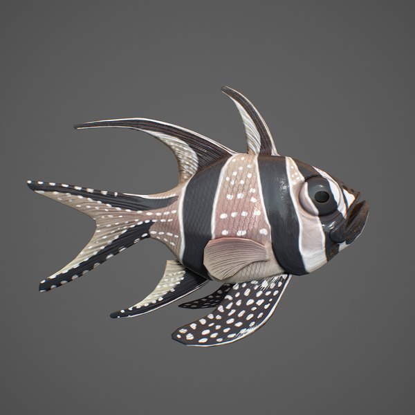Pterapogon kauderni 3D model - TurboSquid 1722784