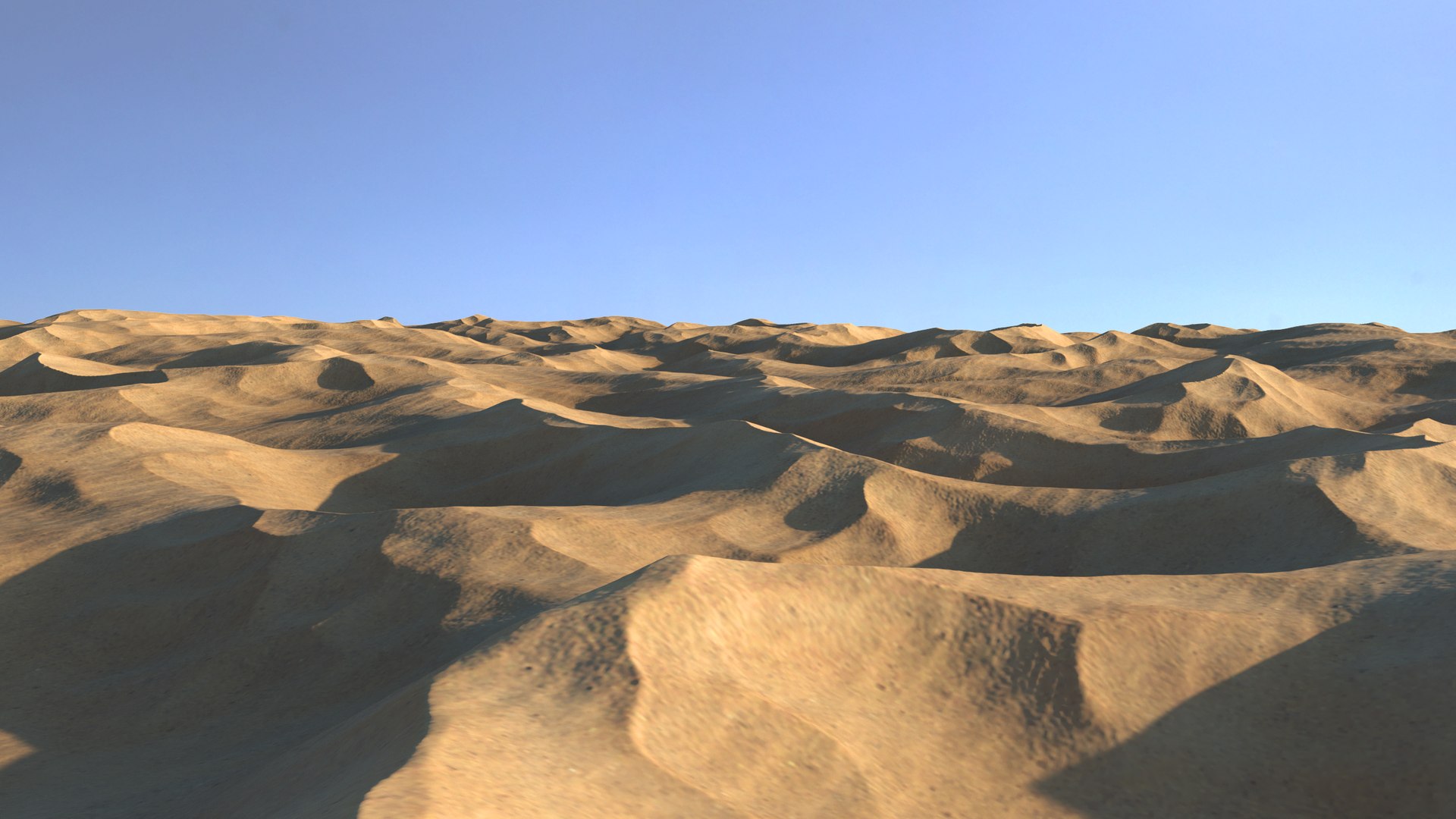 3D Desert dunes - TurboSquid 2152654