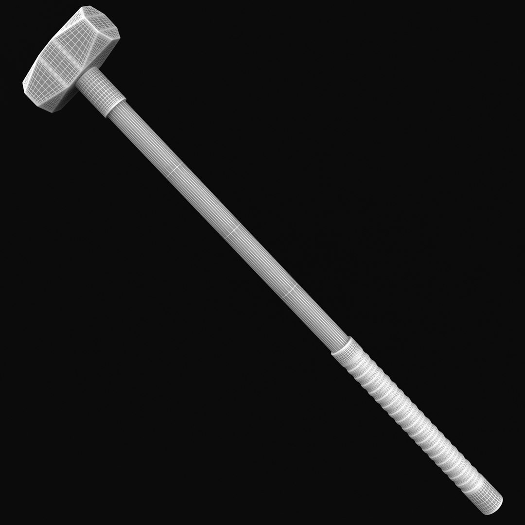 sledgehammer sledge hammer 3d model