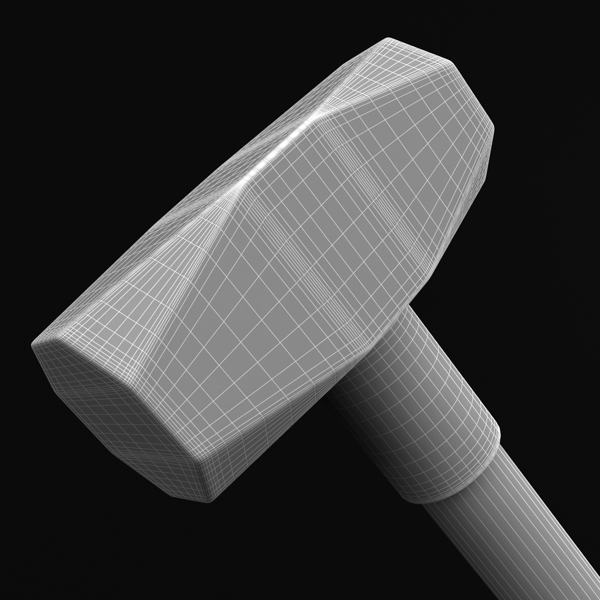 sledgehammer sledge hammer 3d model