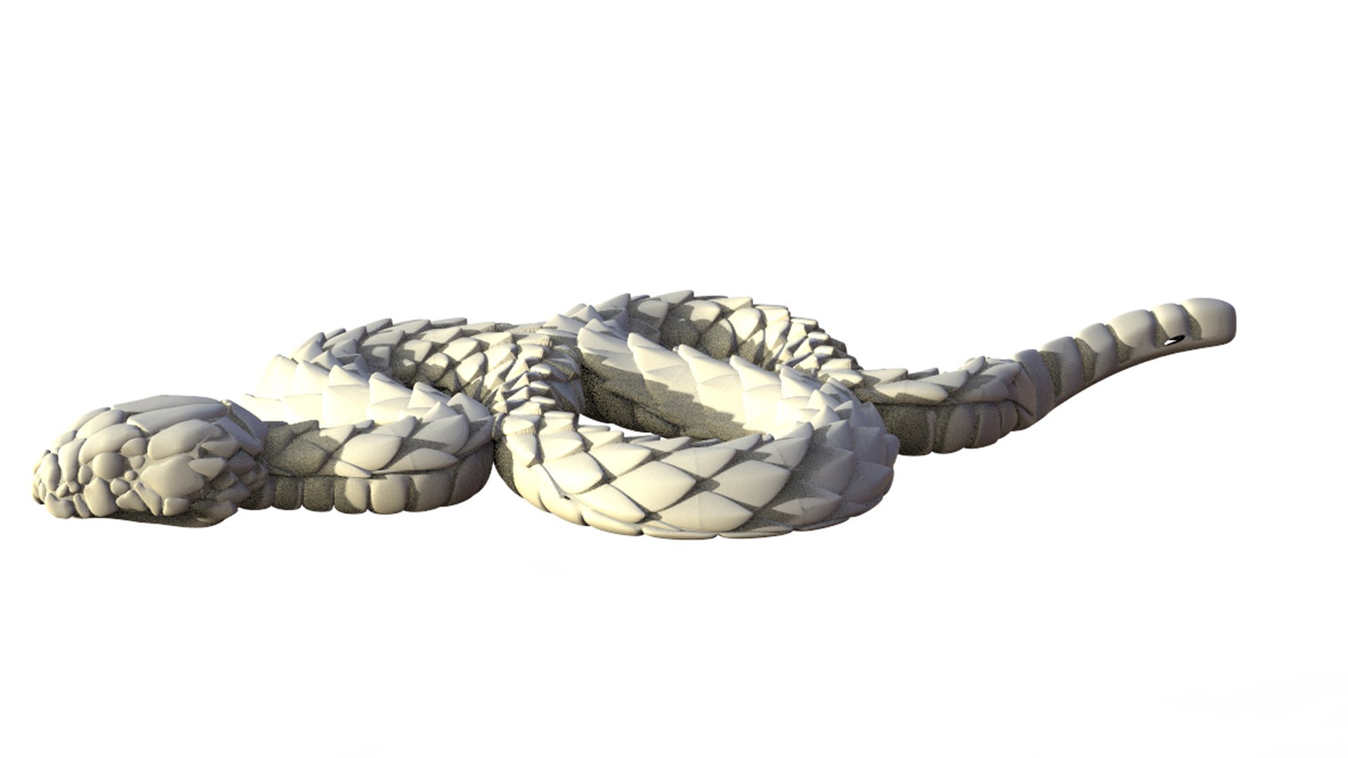 Snake 3D Model - TurboSquid 1901388