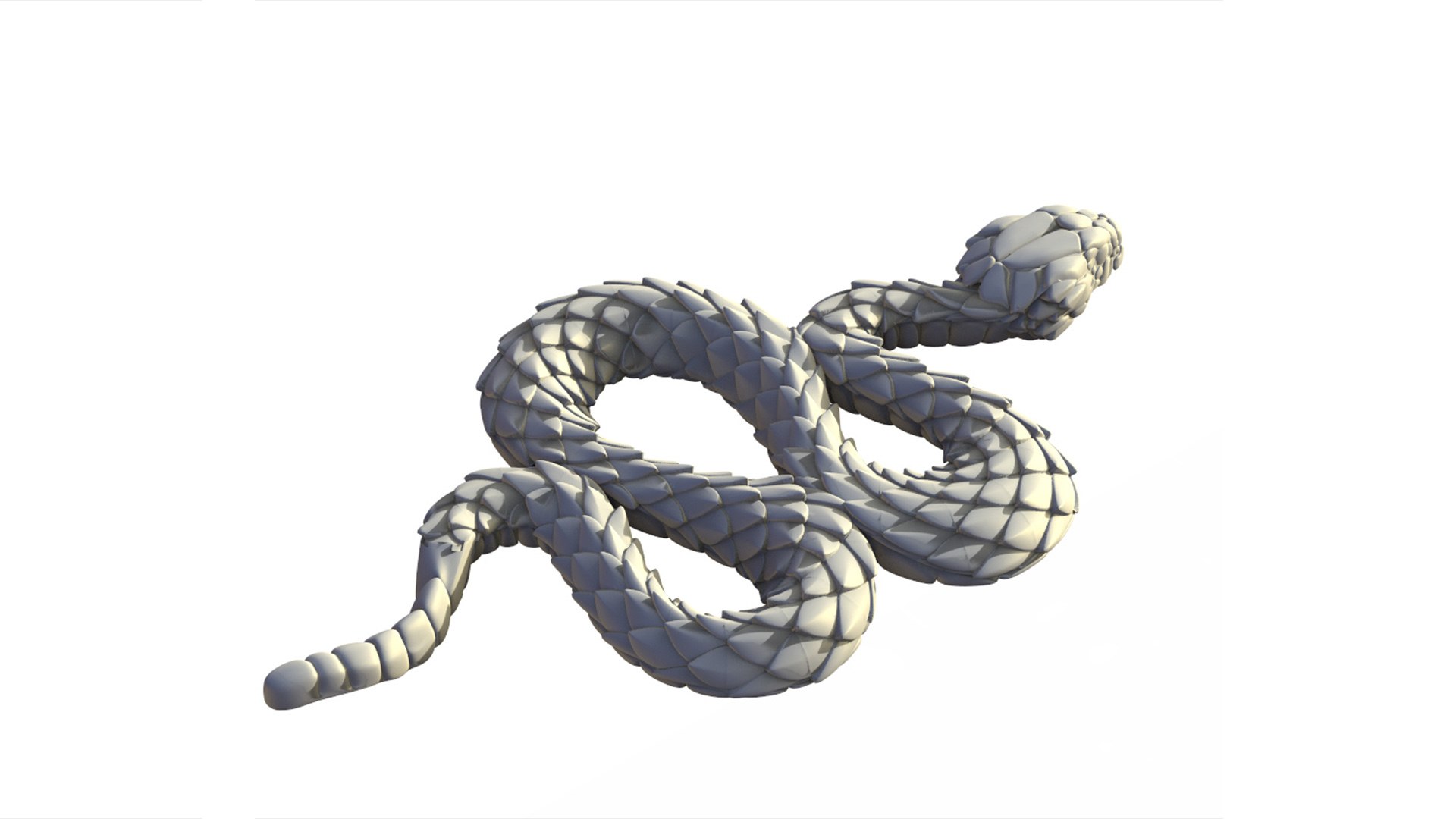 Snake 3D Model - TurboSquid 1901388