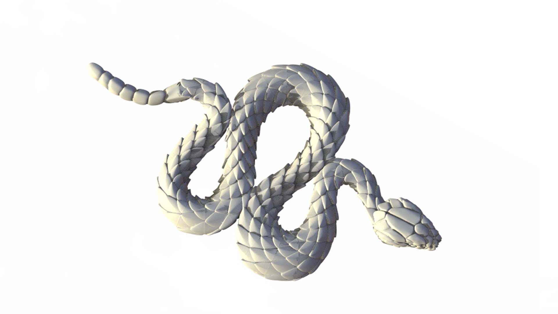 Snake 3D Model - TurboSquid 1901388