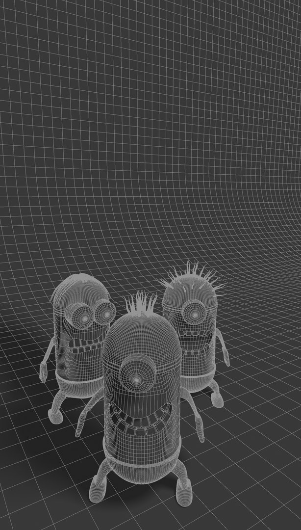 Minion 3d Obj
