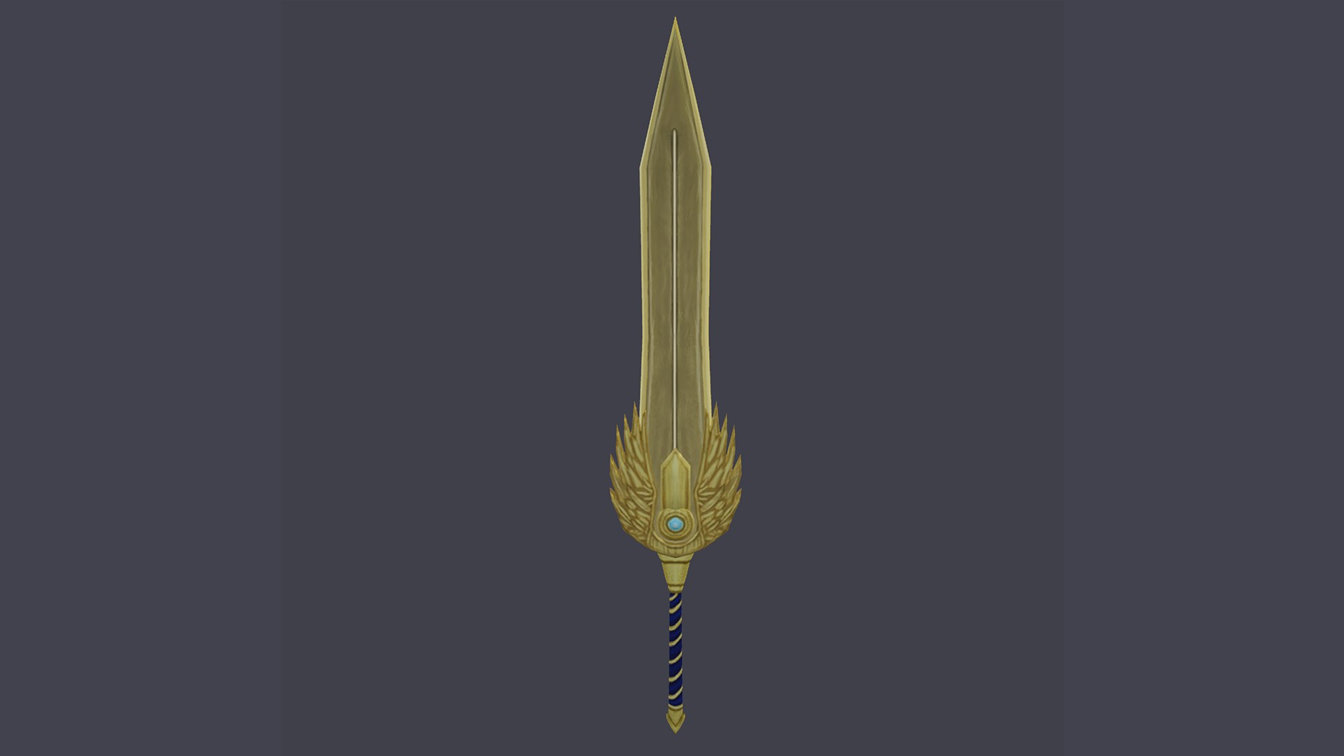 Angelic Greatsword 3D Model - TurboSquid 1910598